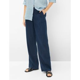 Brax Damen Palazzohose Style MAINE NAVY, dunkelblau, Gr. 46L