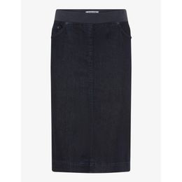 Raphaela by Brax Damen Jeans Style PAMINA SKIRT DARK BLUE, denim dunkelblau, Gr. 42K