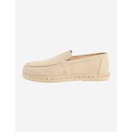 Brax Herren Espadrille Style MARCOS cappuccino, Beige, Gr. 42