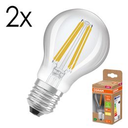 Osram LED E27 2er Set 7,2 Watt 3000 Kelvin 1521 Lumen