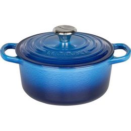 Le Creuset Signature Br&auml;ter rund 18 cm blau