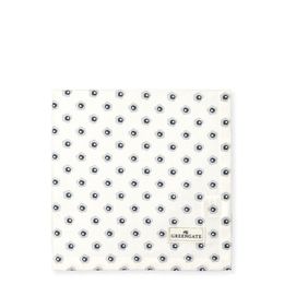GreenGate Stoffserviette Malia White 40 x 40 cm skandinavische Deko Online Shop