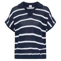 Polo-Pullover Rabe blau, 36