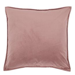 Chic Antique Aix Kissebezug Velour 50x50cm 50 x 50 cm, taupe skandinavische Deko Online Shop