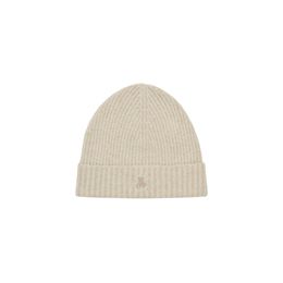 Marc O'Polo Beanie MARC O'POLO "aus weichem Schafwoll-Mix", Herren, wei&szlig; cotton, Obermaterial: 62% Schurwolle, 20% Baumwolle, 18% Polyamid, unifarben, M&uuml;tzen Beanie