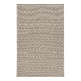 Teppich Esprit "Ana", wollwei&szlig;, B:140cm H:8mm L:200cm, Schurwolle, Teppiche, Teppich, Wollteppich, handgewebt, kurzflor, nat&uuml;rlich, geometrisch, schlicht