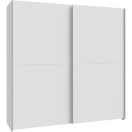 Schwebet&uuml;renschrank FORTE "2 Schiebet&uuml;ren, Made in Europe, stabil und zeitlos", wei&szlig;, B:190,1cm H:190,5cm T:61,2cm, Holzwerkstoff, Schr&auml;nke, Schwebet&uuml;renschrank, in verschiedenen Farben und Breiten