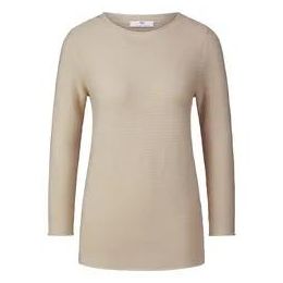 Rundhals-Pullover 3/4-Arm Peter Hahn beige, 46