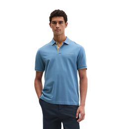 Marc O'Polo Poloshirt MARC O'POLO "aus reiner Bio-Baumwolle", Damen, Gr. L, provincial blau, Obermaterial: 100% Baumwolle, unifarben, regular fit, Shirts