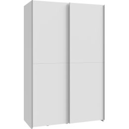 Schwebet&uuml;renschrank FORTE "2 Schiebet&uuml;ren, Made in Europe, stabil und zeitlos", wei&szlig;, B:120,1cm H:190,5cm T:61,2cm, Holzwerkstoff, Schr&auml;nke, Schwebet&uuml;renschrank, in verschiedenen Farben und Breiten