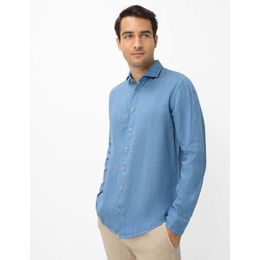 Brax Herren Hemd Style HAROLD heaven, Blau, Gr. XL
