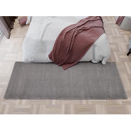 Hochflor-Teppich OCI DIE TEPPICHMARKE "Soft Dream, auch als L&auml;ufer erh&auml;ltlich", grau, B:80cm H:30mm L:300cm, Kunstfaser, Teppiche, weich durch Microfaser, Shaggy, Langflor, Wohnzimmer