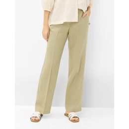 Brax Damen Palazzohose Style MAINE FADED KHAKI Gr&uuml;n Khaki, gr&uuml;n - khaki, Gr. 48