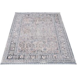 Teppich "CLASSICO", bunt (grau, mehrfarbig), B:140cm H:12mm L:200cm, Polyester, Gallery M BRANDED BY MUSTERRING, Teppiche, Teppich