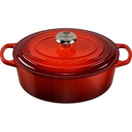 Le Creuset Signature Br&auml;ter Kirschrot Oval 33 cm