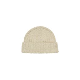 Marc O'Polo Beanie MARC O'POLO "aus weichem Schafwoll-Mix", Herren, grau silk, Obermaterial: 31% Wolle (Schafwolle), 29% Schurwolle, 20% Polyamid, 20% Viskose, unifarben, M&uuml;tzen Beanie
