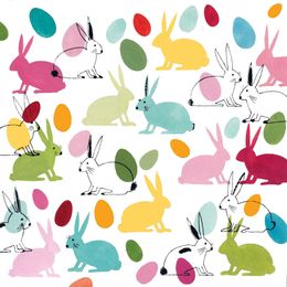 Servietten RABBITS & EGGS