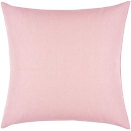 Dekokissen Pad "Risotto", pink (dusty pink), B:40cm L:40cm, Baumwolle, Dekokissen_Sitzkissen_Kissenh&uuml;llen, 100% Baumwolle