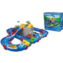 Wasserbahn AquaPlay "AquaPlay MountainLake", bunt, Wasserbahnen, Kinder, B/H/L: 88cm x 35cm x 126cm, Kunststoff, Made in Germany, B:88cm H:35cm L:126cm