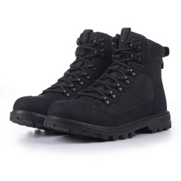 Schn&uuml;rboots Icepeak "UUTTERA MR", Damen, Gr. 42, basic schwarz, Synthetik, Textil, Schuhe Schn&uuml;rboots, Winterschuhe, Winterboots, Schn&uuml;rstiefel, Winterstiefel