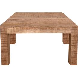 M&ouml;bilia Couchtisch M&Ouml;BILIA "Titlis", braun (natur, braun, natur, braun, natur, braun), B:60cm H:40cm T:60cm, Tische, Eckige Couchtische Holz-Couchtische Couchtisch