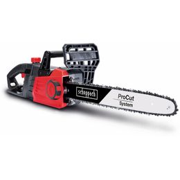 Elektro-Kettens&auml;ge Scheppach "CSE2700", rot (rot, schwarz), B:215cm H:260cm T:550cm, Kettens&auml;gen