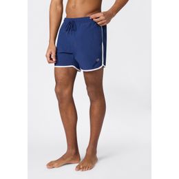 Badeshorts Champion "5-inch Men's swim shorts", Gr. XS (44), N-Gr, blau (marine), Obermaterial: 100% Polyamid, Badehosen Badeshorts, sportliche Schnittform, f&uuml;r Erwachsene, schnelltrocknendes Material