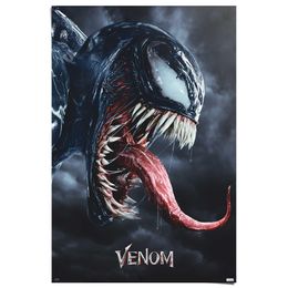 Poster Reinders "Marvel - Venom legacy", schwarz (farbe bild(er): schwarz), B:61cm H:91,5cm T:0,1cm, Bilder, Poster, Teenager Zimmer - Schwarz - 150 gr. Papier - 61x91,5 cm