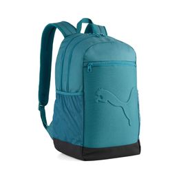 Rucksack Puma "BUZZ BACKPACK", emerald ice, Rucks&auml;cke, Damen, Netz, Polyester, unifarben, Rucksack, f&uuml;r den Alltag, mit mehreren Rei&szlig;verschlussf&auml;chern