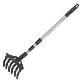 Kultivator Maximex "Gartenhacke und Kultivator 2in1", schwarz, Kunststoff, Hacken, mit Teleskopstiel, r&uuml;ckenschonend, langlebiges Material