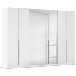 Dreht&uuml;renschrank OTTO HOME "Kleiderschrank Schrank Garderobe AGORDO mit Dekor- oder Hochglanzfront", wei&szlig; (alpinwei&szlig;, hochglanz wei&szlig;), B:315cm H:229cm T:54cm, Holzwerkstoff, Schr&auml;nke, Dreht&uuml;renschrank, durchdachte Innenausstattung, in 8 Breiten und 2 H&ouml;hen MADE IN GERMANY, Topseller