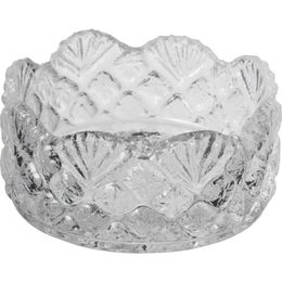 IB Laursen Kerzentablett aus Glas &Oslash; 5,5 cm, H&ouml;he 2,5 cm skandinavische Deko Online Shop