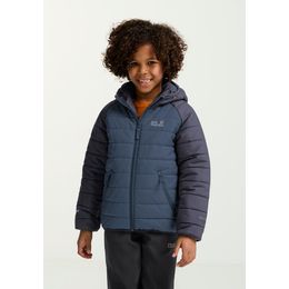 Outdoorjacke Jack Wolfskin "ZENON JKT KIDS", Kinder, Gr. 164, blau (midnightsky), Obermaterial: 100% Polyester. F&uuml;llung: 100% Polyester. Futter: 100% Polyester, Jacken Outdoorjacke