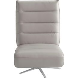 Sit & More TV-Sessel SIT & MORE "Eve", light grau, B:80cm H:109cm T:98cm, Sessel, mit Herz-Waage und 2 Motoren, Bedienfelder im Sitz