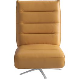 Sit & More TV-Sessel SIT & MORE "Eve", curry, B:80cm H:109cm T:98cm, Sessel, mit Herz-Waage und 2 Motoren, Bedienfelder im Sitz