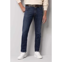 5-Pocket-Jeans MEYER "M5 Slim", Herren, Gr. 42, L&auml;nge 32, blau, 99% Baumwolle, 1% Elasthan, unifarben, figurumspielend lang, Jeans 5-Pocket-Jeans, M5 Slim Five Pocket