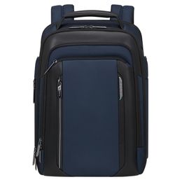 Laptoprucksack Samsonite "SPECTROLITE 4.0", Gr. B/H/T: 29cm x 41cm x 14cm, blau, Polyester, Rucks&auml;cke Laptoprucksack, Gesch&auml;ftsrucksack, Businessrucksack mit vielen F&auml;chern