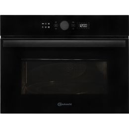 Bauknecht Backofen mit Mikrowelle "BMW47DMK", schwarz, B:59,5cm H:45,5cm T:56cm, Back&ouml;fen, Backofen und Mikrowelle mit Crisp & CrispFry-Funktion