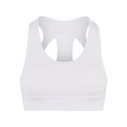 Urban Classics Ladies Sports Bra Bustier wei&szlig; in XS TB7805 white