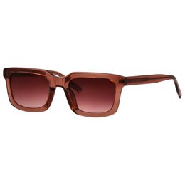 Sonnenbrille Tom Tailor "Tom Tailor Sonnenbrille", dunkelros&eacute; transparent, Sonnenbrillen Sonnenbrille