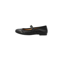 Ca'Shott Ballerina CA'SHOTT "Ca'Shott Ballet flats CASELVIRA", Damen, Gr. 40, Normalschaft, schwarz, Obermaterial: 100% Leder, Schuhe Ballerina
