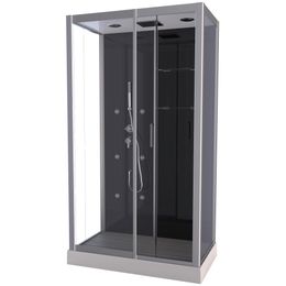 Komplettdusche MARWELL "Pacio", wei&szlig;, neutral, B:115cm H:217cm T:85cm, Duschkabinen, inkl. Armaturen