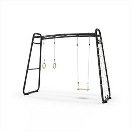Schaukelkombination EXIT "GetSet Monkeybar MB210", schwarz, Schaukeln, KinderB:243cm H:248cm T:115cm, Stahl, B:243cm H:248cm T:115cm