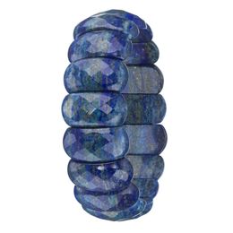 Armband Lady, blau (blau, blau), Armb&auml;nder, Damen, Glas, Armband