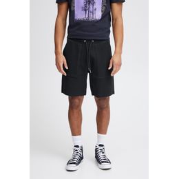 Sweatshorts Blend "BHSweat", Herren, Gr. S, US-Gr&ouml;&szlig;en, schwarz, Sweatware, 60% Baumwolle, 40% Polyester, unifarben, loose fit normal, Hosen Sweatshorts, Gem&uuml;tliche Sweatshorts mit Taschen