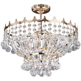 Searchlight Kronleuchter "Deckenleuchte Versailles, 5-flammig", gold, 5, &Oslash; 42cm, 1 Stk., Leuchten, Glamour&ouml;s, Kronleuchter