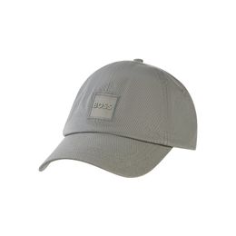 Baseball Cap BOSS Orange "Derrel-PL", Herren, open grau 076, Twill, Baumwolle, Caps, mit Label-Aufn&auml;her, Unisex
