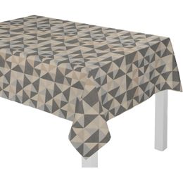 Tischdecke Adam "Bio Bel" Gr. 4, schwarz, B:145cm L:220cm, Bio-Baumwolle, Tischdecken, Tischdecke, aus 100% Bio-Baumwolle