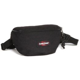 Bauchtasche Eastpak "SPRINGER", Damen, Gr. B/H/T: 23cm x 16,5cm x 8,5cm, schwarz, Textil, Taschen, Unisex G&uuml;rteltasche, Minibag im l&auml;ssigen Look, mit Logo-Aufn&auml;her