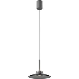 NEUHAUS PURE LED Pendelleuchte "PURE Moon", platinfarben, 1, H: 60cm, 1 Stk., Leuchten, Comfort Lift, dimmf&auml;hig &uuml;ber separaten Tronicdimmer, LED Pendelleuchte